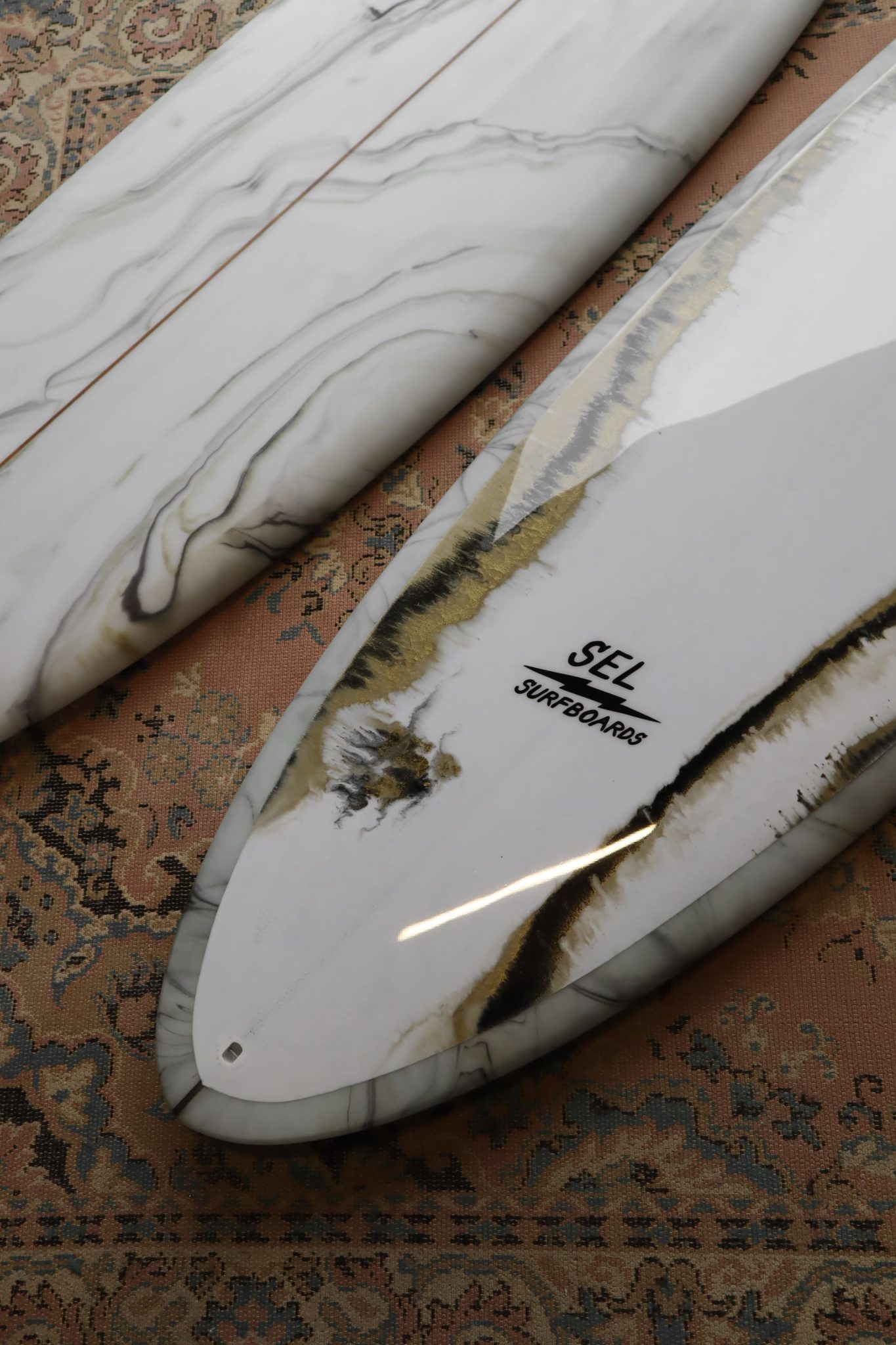 GOLDEN SWIRLS - Selsurfboards